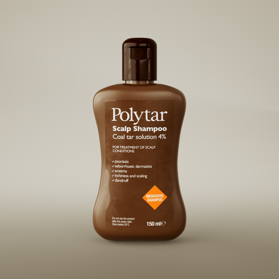 Polytar Medicated Scalp Shampoo